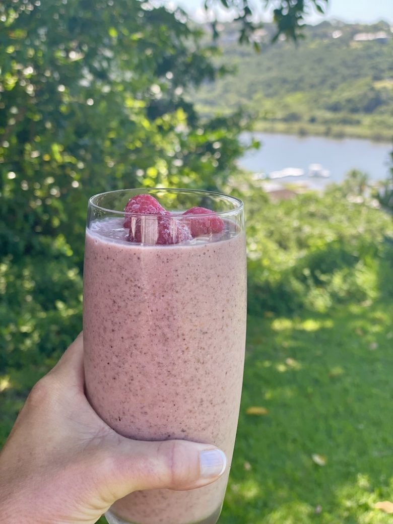 Frozen Raspberry Smoothie - Recipes by Fresh Kitchen | Food Recipes ...